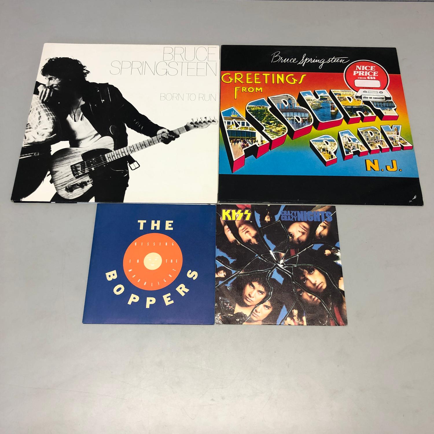 Vinyl LP-Skivor LP 10st Elvis Bruce Springsteen Kiss Ozzy Retro – FOOTLY