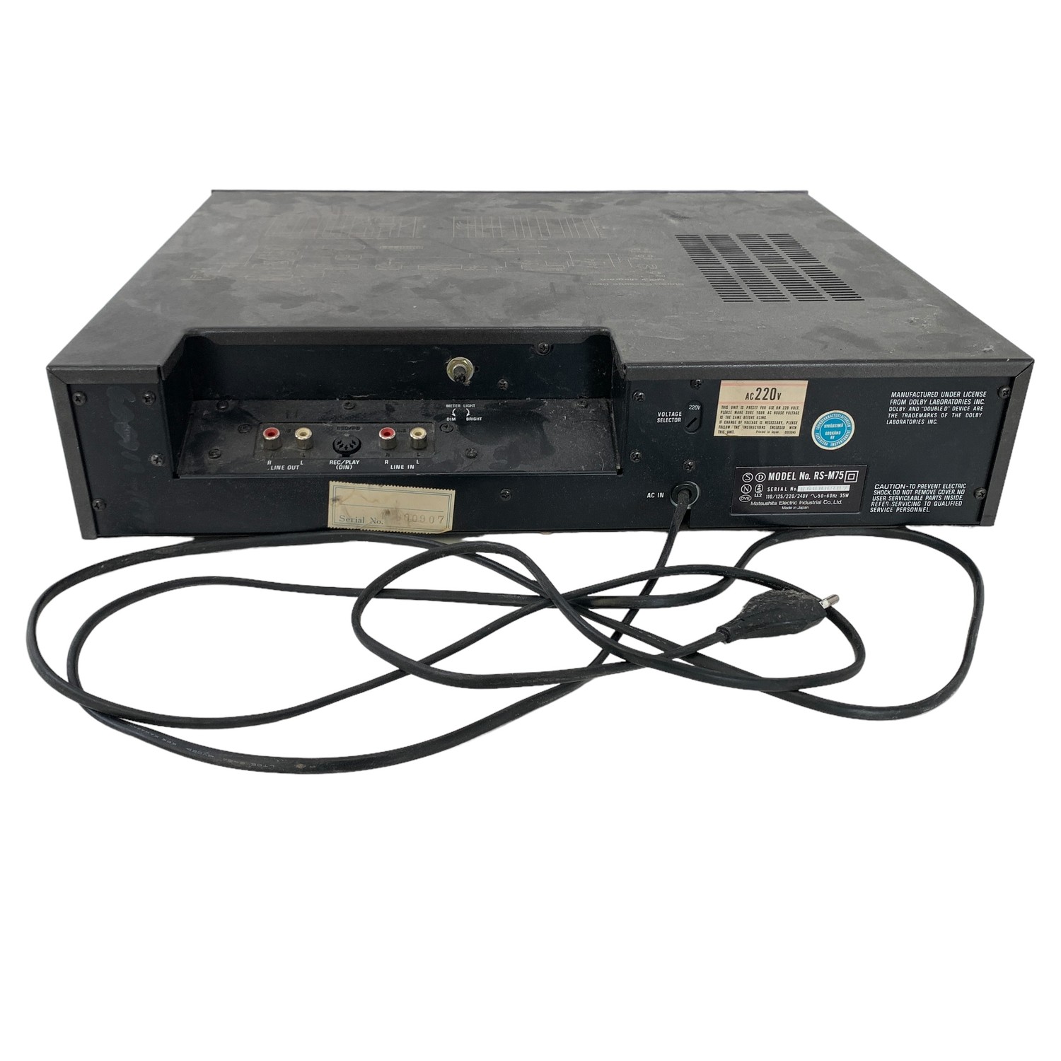 Technics RS-M75 Kasettbandspelare Kasett Band Spelare Tape Recorder ...