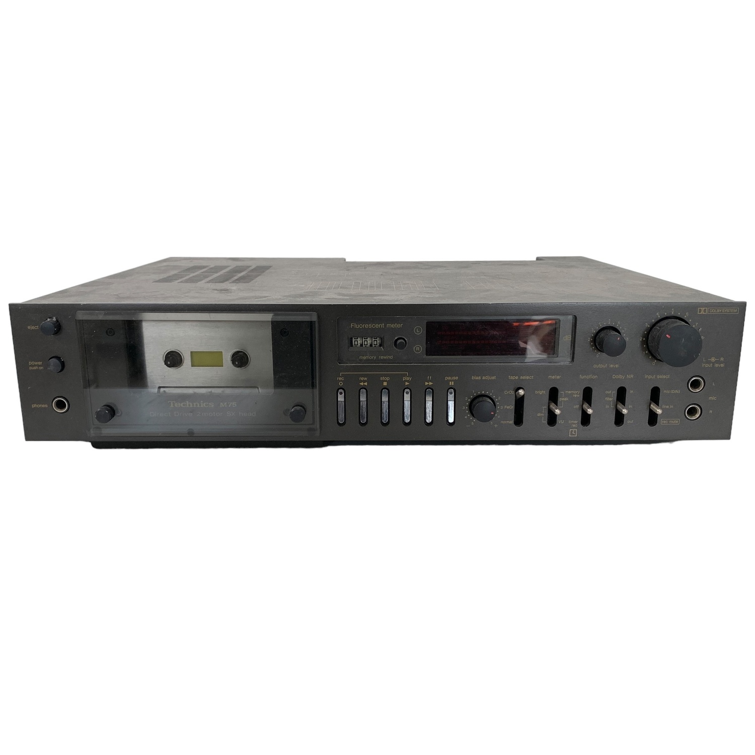 Technics RS-M75 Kasettbandspelare Kasett Band Spelare Tape Recorder ...